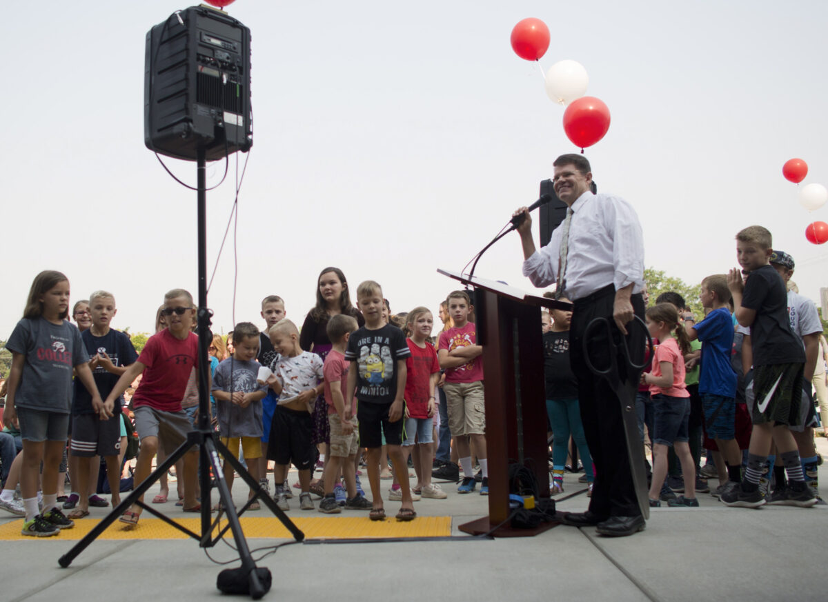 Ribbon cut on rebuilt Provost Elementary School | News, Sports, Jobs ...